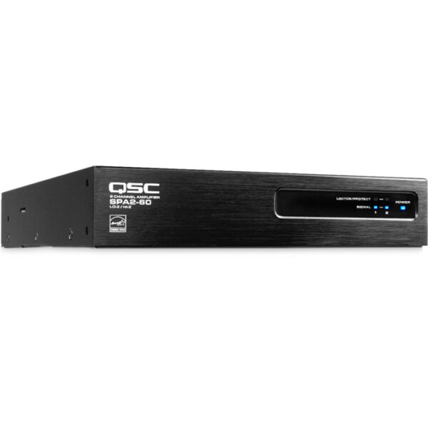 AMPLIFICADOR QSC 2 CANALES SPA2-60 - Ayudas Audiovisuales